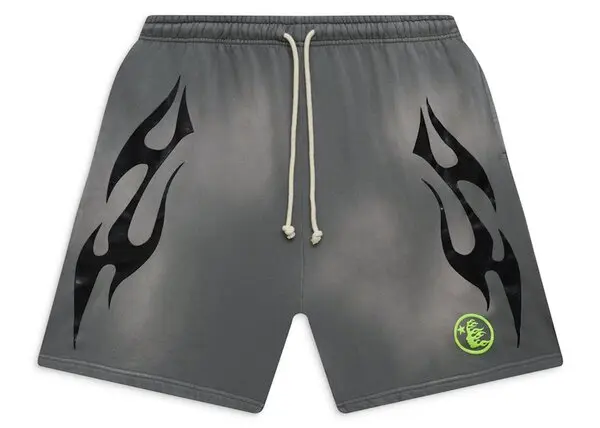 HELLSTAR Flame Shorts - Grey