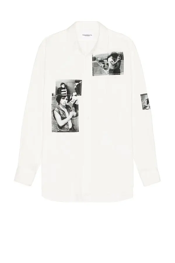 TAKAHIROMIYASHITA THESOLOIST. Loose Fit Regular Collar Shirt - White