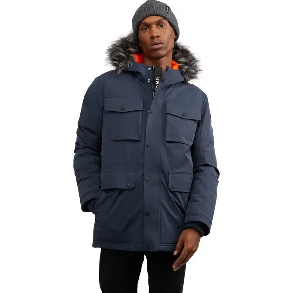 Pajar Soren Mid-length Parka With Faux Fur