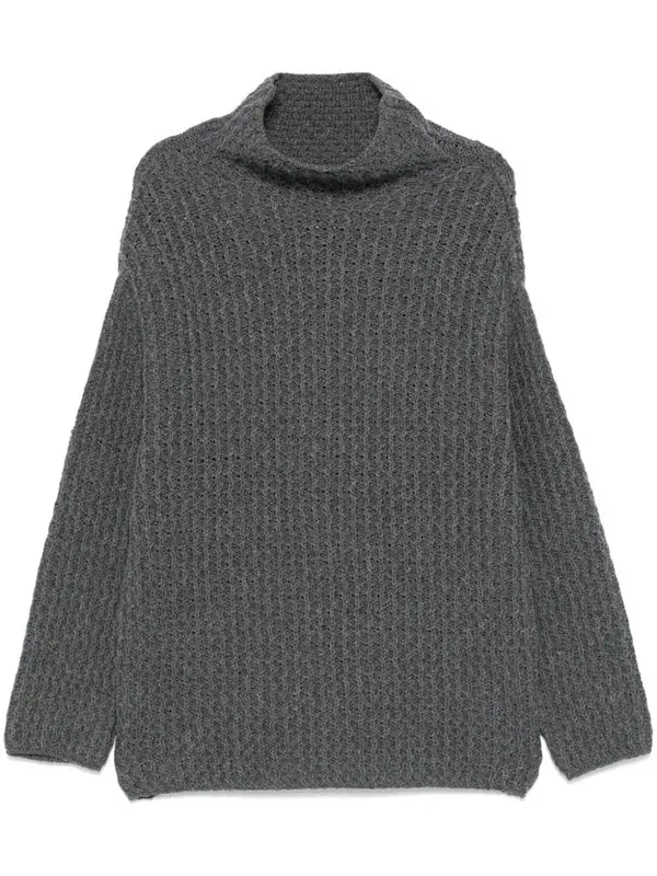 FORME D'EXPRESSION Chunky Ribbed-knit Sweater - Grey