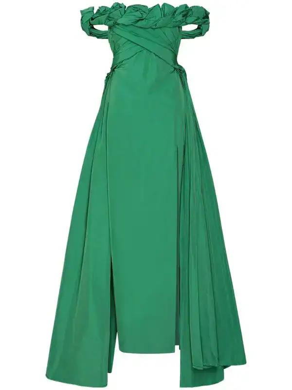 rachel green bridesmaid dress Cicinia Sleeveless Split Plus Size Long Bridesmaid Dresses, Green main image 1