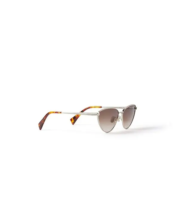 LANVIN Sequence Sunglasses - Gold/brown Gradient