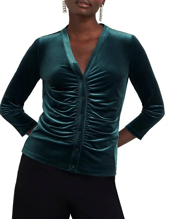 HOBBS LONDON Velvet Hattie Top