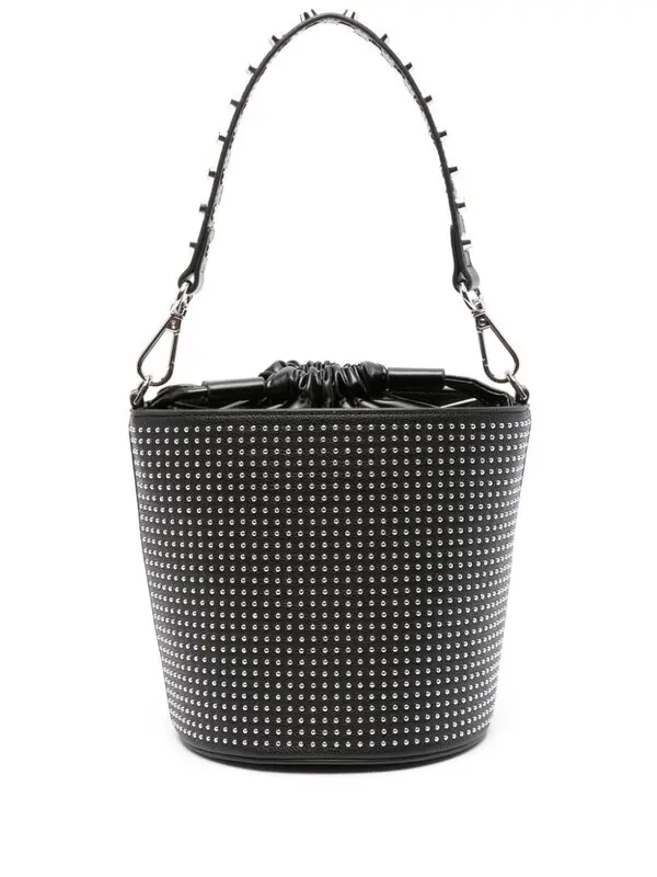 John Richmond Stud-embellished Bucket Bag