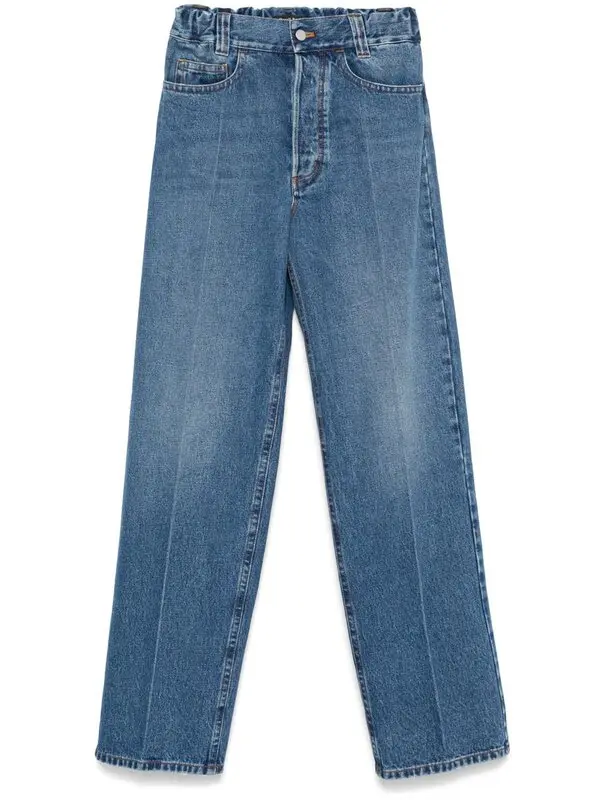 MERYLL ROGGE Straight-leg Jeans - Washed Blue