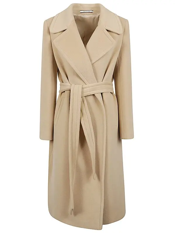 Tagliatore Molly Wool Coat - Beige