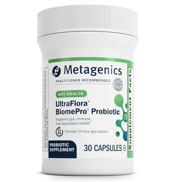 METAGENICS Ultraflora Biomepro Probiotic 30 Capsules