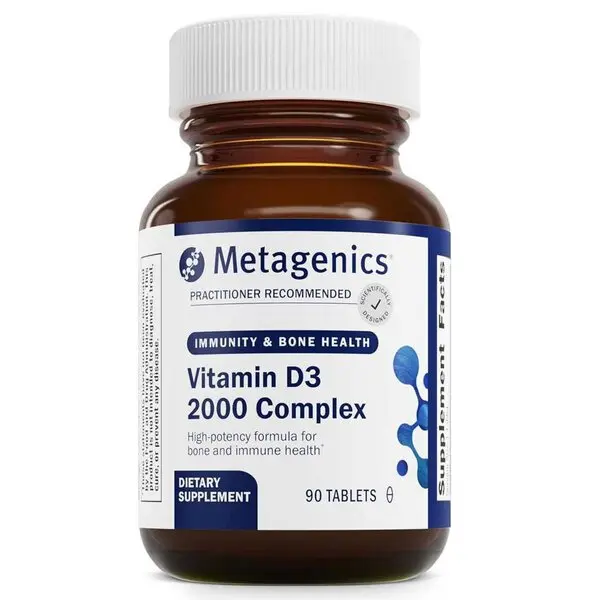 METAGENICS D3 2000 Complex Vitamin 90 Tablets