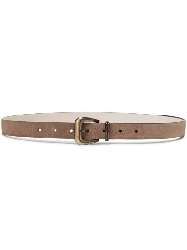Brunello Cucinelli Leather Belt - Brown