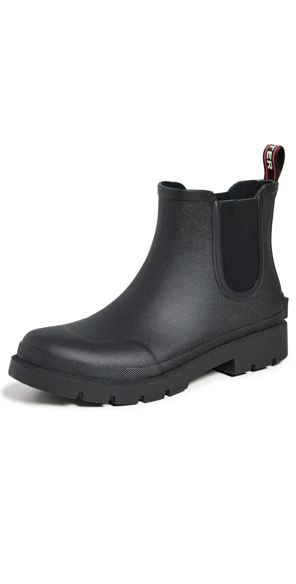 Hunter Orford Booties - Black/black