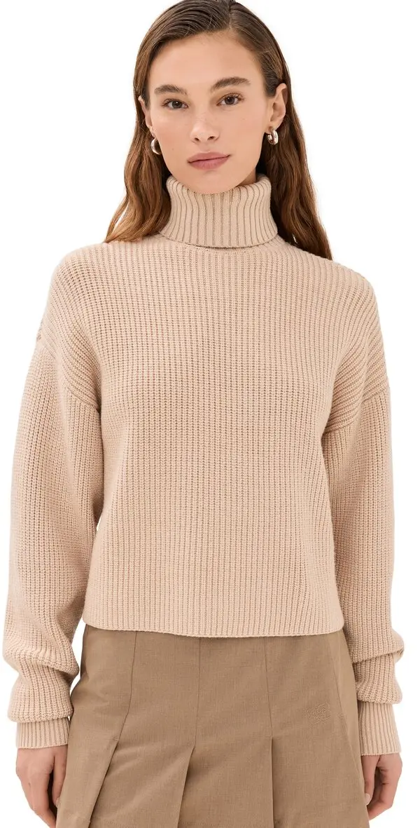 Good American Ribbed Turtleneck