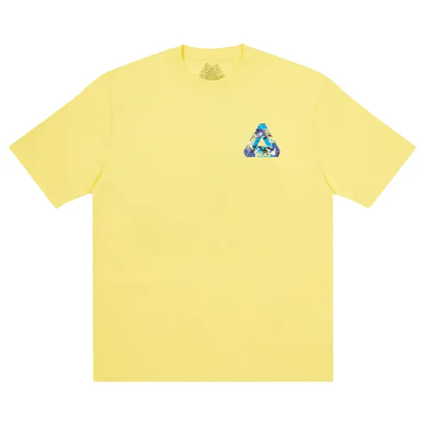 PALACE Tri-camo T-shirt 'pale - Yellow