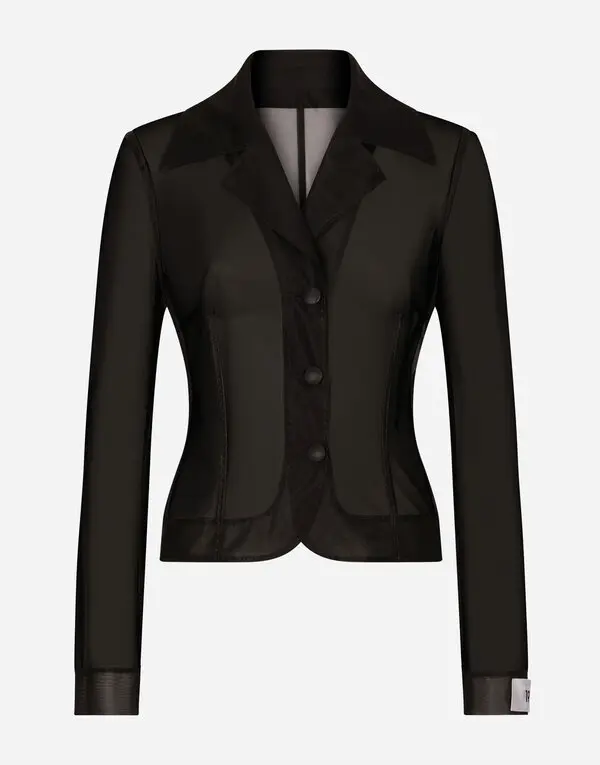 Dolce & Gabbana Single-breasted Marquisette Jacket