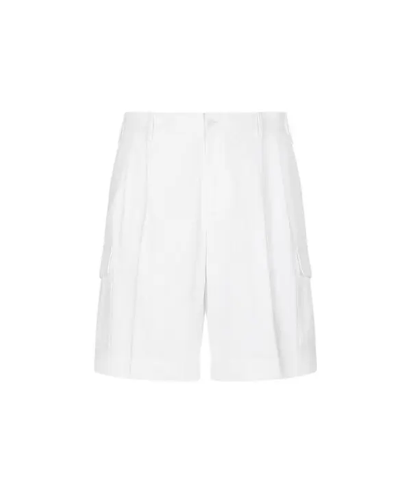 Dolce & Gabbana Gabardine Regular Fit Shorts