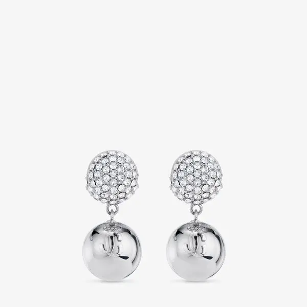 JIMMY CHOO Double Sphere Earrings