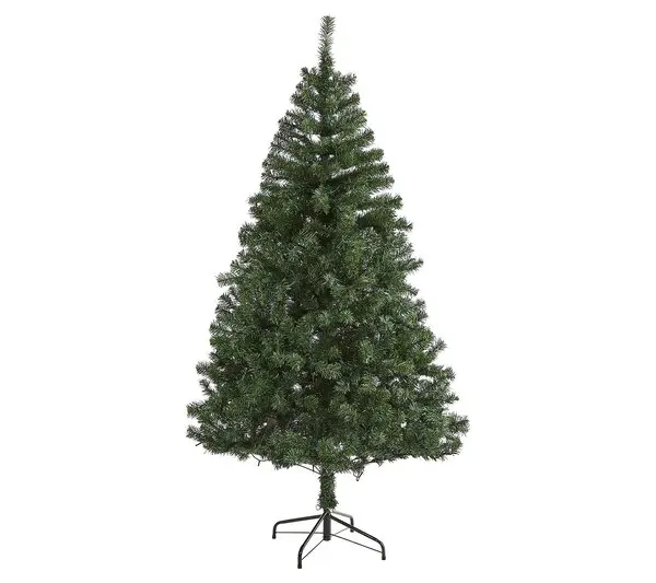 NEARLY NATURAL 6' Northern Pine Artificial Christmas Tree N Early Natural