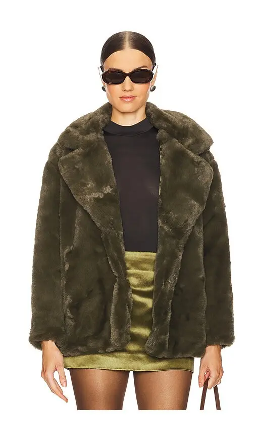 Blanknyc Faux Fur Coat - Double Mat