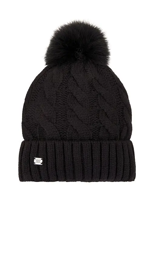 AMALIE SOIA & KYO BEANIE NWT BLACK