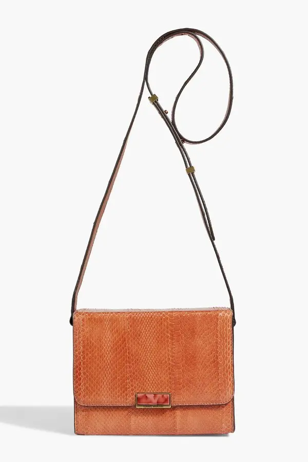 Isabel Marant Caissie Elaphe Crossbody Bag