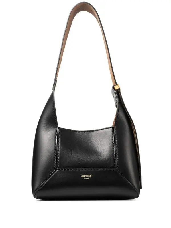 JIMMY CHOO Small Diamond Shoulder Bag - Black