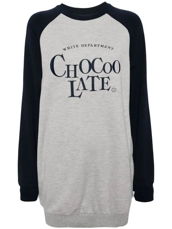 CHOCOOLATE Logo-print Dress