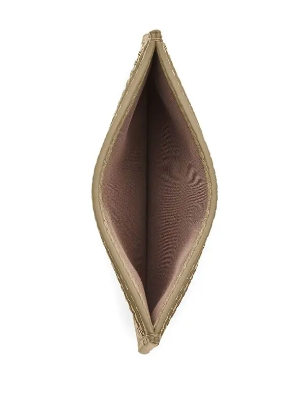 Marc Jacobs The Leather Card Case - Brown