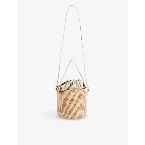 Chloé Woody Small Paper Bucket Bag