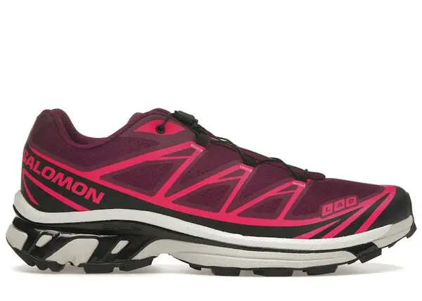 SALOMON Xt-6 Neon Tokyo Sneakers - Plum Caspia/dawn Blue/black