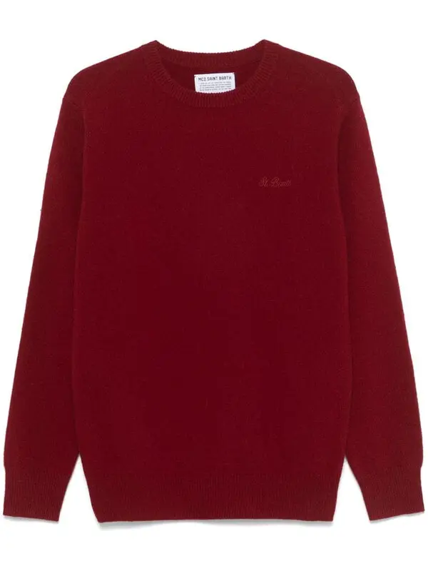 MC2 SAINT BARTH Regent Sweater - Red