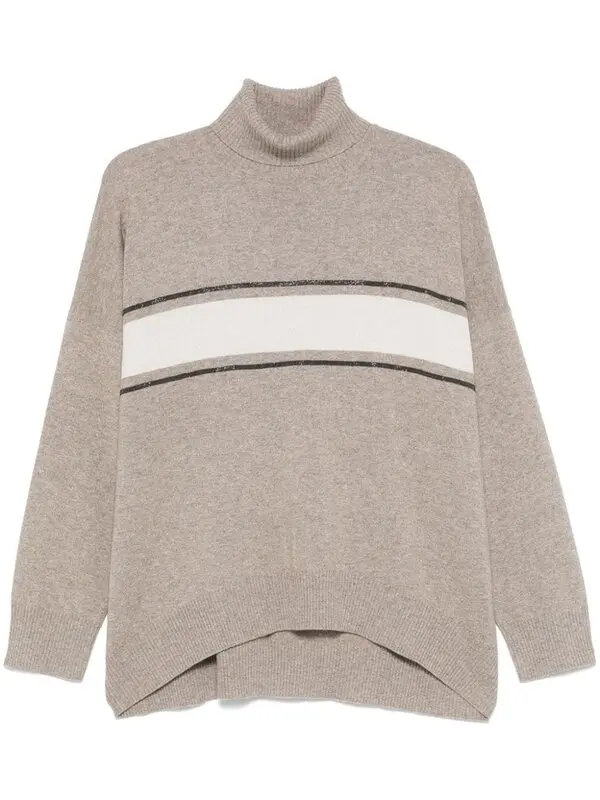 Brunello Cucinelli Stripe-detailing Sweater