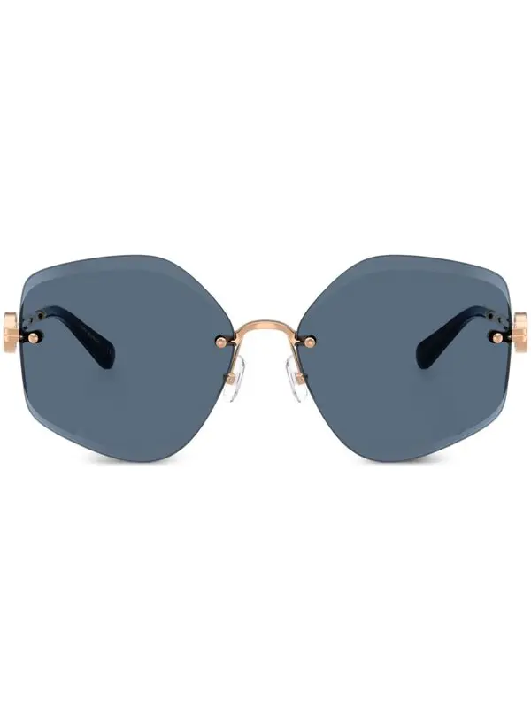 Tory Burch Geometric-frame Sunglasses