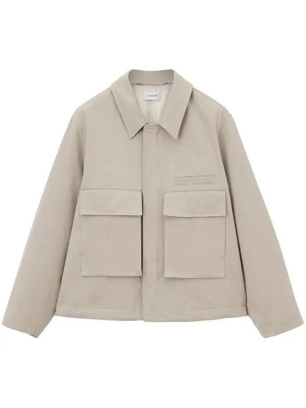 LEMAIRE 3d Pockets Quilted Jacket