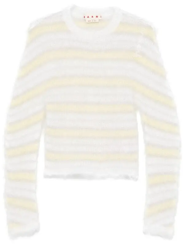 Marni Striped Sweater - Neutrals