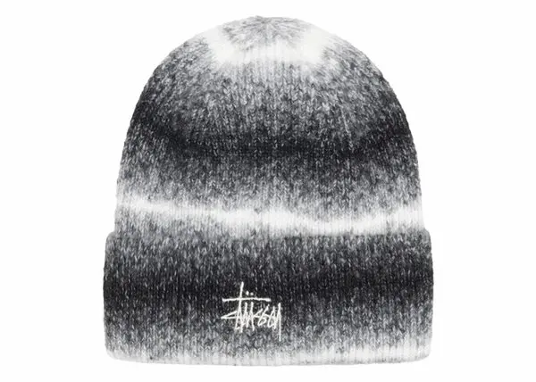 StÜssy Cuff Stripe Knit Beanie