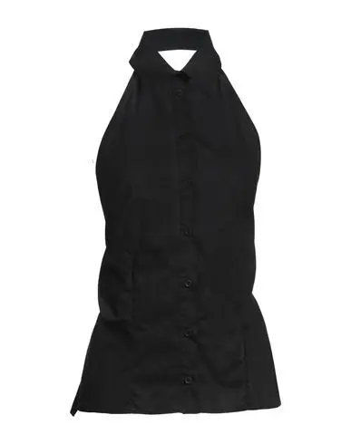 MSGM Cotton Poplin Shirt - Black