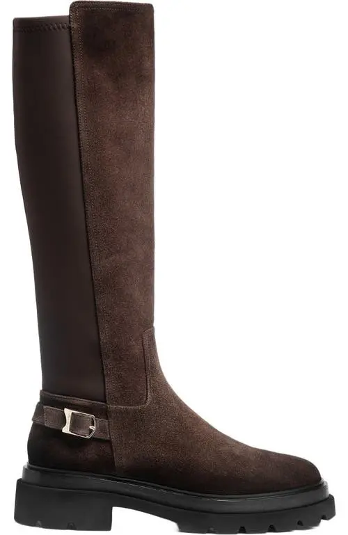 Santoni Suede Boots - Brown