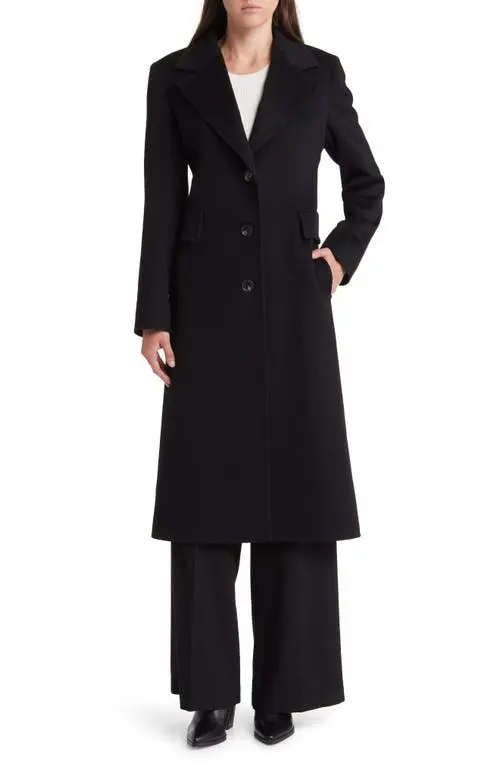 Fleurette Holland Longline Wool Coat