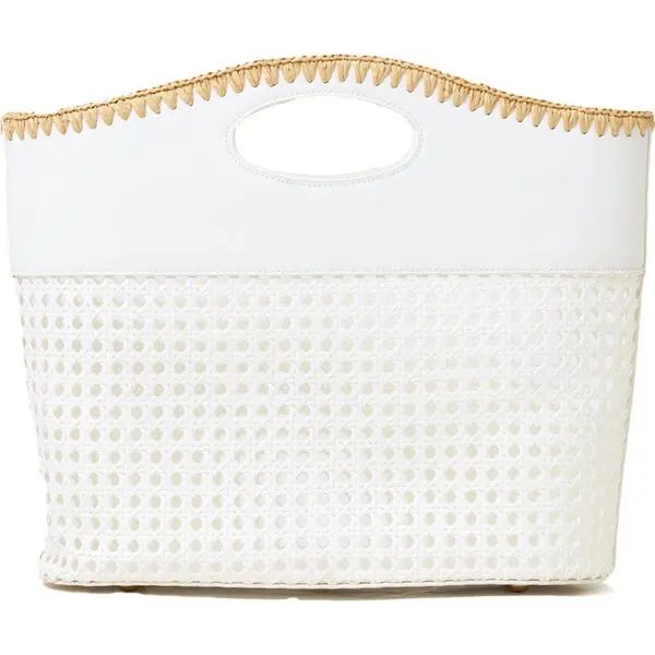 L*Space Casablanca Top Handle Bag - Cream