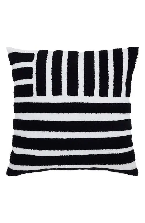 RENWIL Stella Stripe Accent Pillow - Black