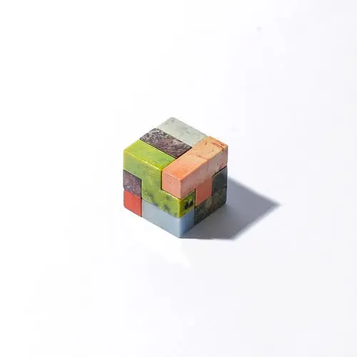 DAR PROYECTOS Soma Cube 3d Gemstone Puzzle