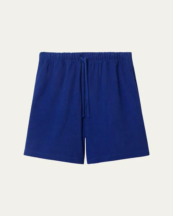 Burberry Terry Shorts With Ekd Stamp