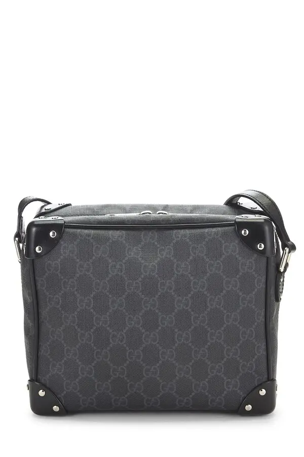 Gucci Gg Supreme Canvas Studded Square Shoulder Bag