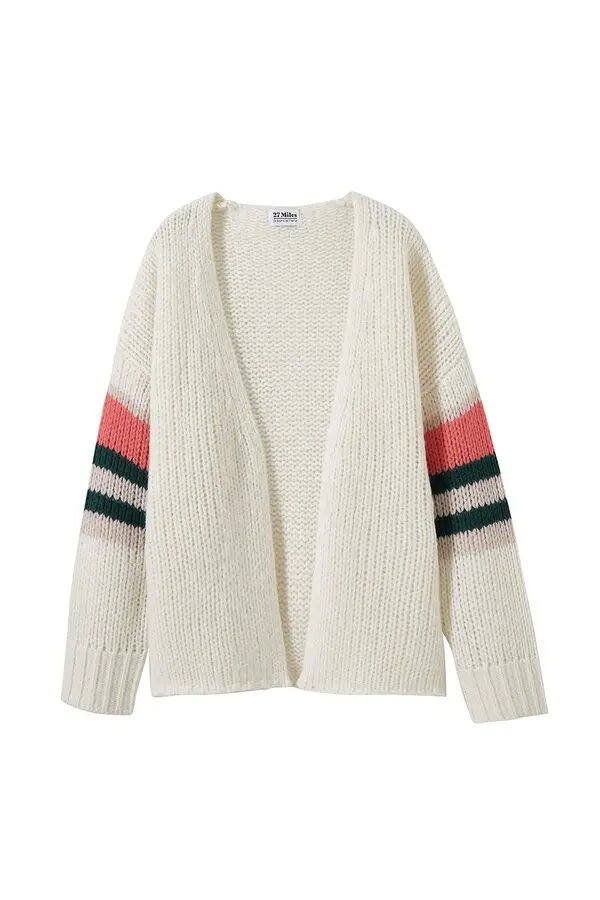 27 Miles Malibu Rizzo Chunky Accent Cardigan