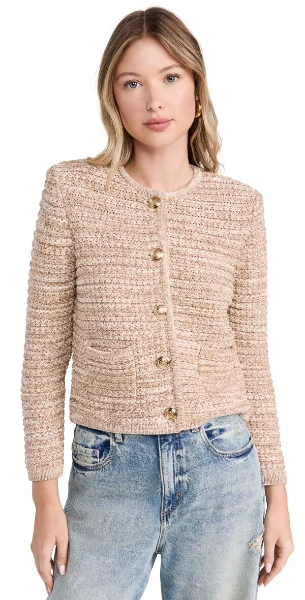 Ba&sh Guspa Cardigan - Sable