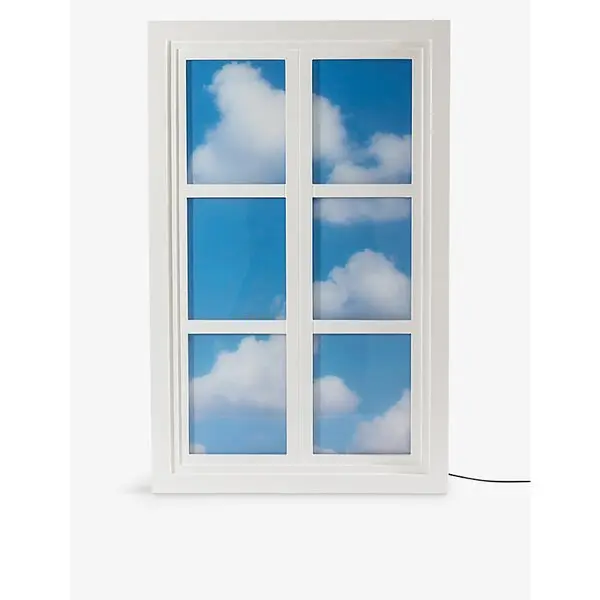 SELETTI Suite Window Wood And Acrylic Lamp 90cm