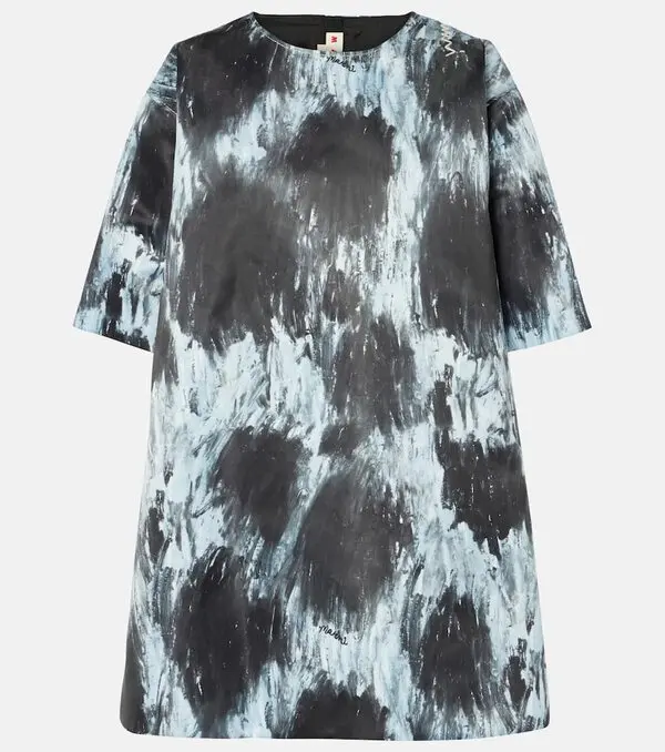 Marni Leopard-print Minidress
