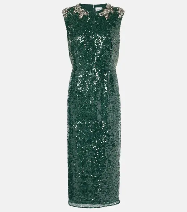 green emerald velvet dress Trixie Glitter Star Velvet Pencil Dress by Collectif – Lemonie Boutique