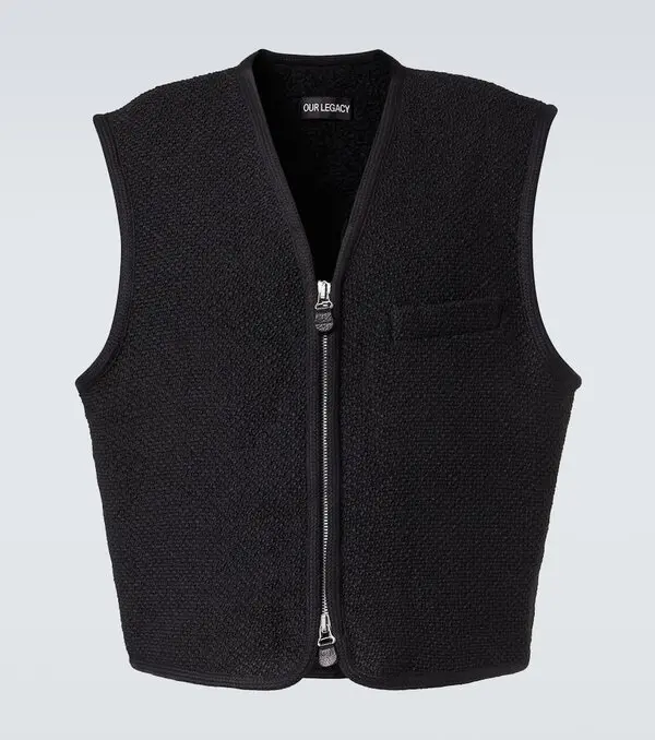 Our Legacy Evening Boucle Wool Vest