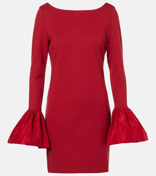 Staud Hawthorne Mini Dress - Red