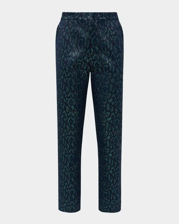 L'Agence Rebel Jacquard Trousers